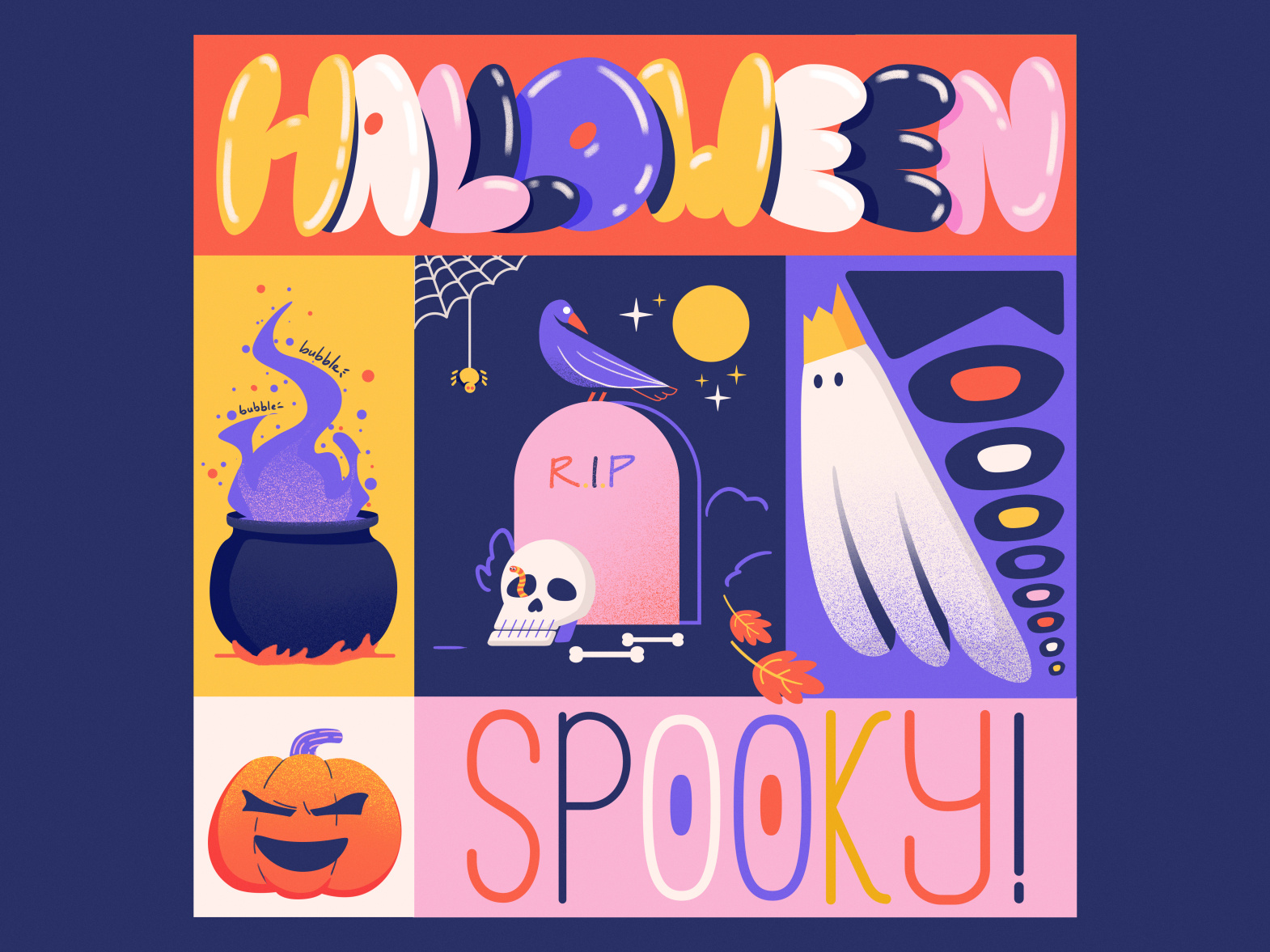 Halloween by Nazlı Tola on Dribbble
