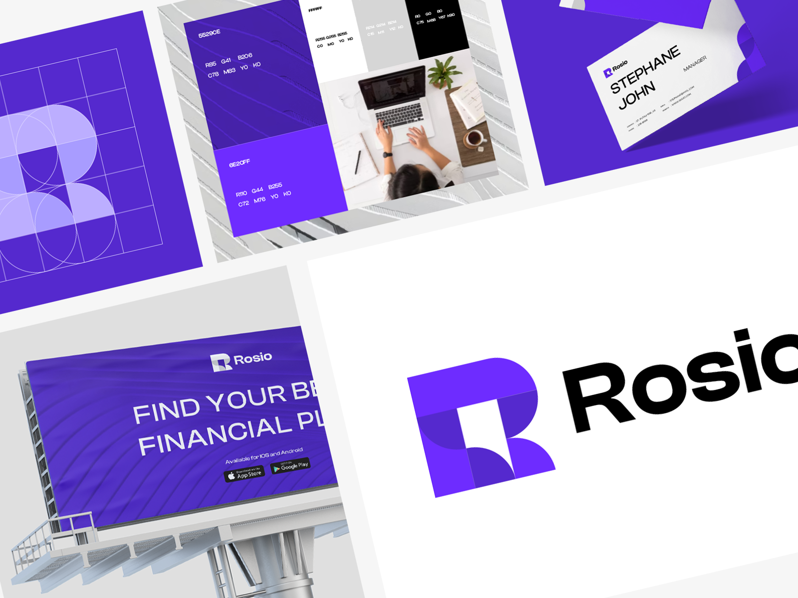 Rosio Logo by Afifudin Zuhri on Dribbble