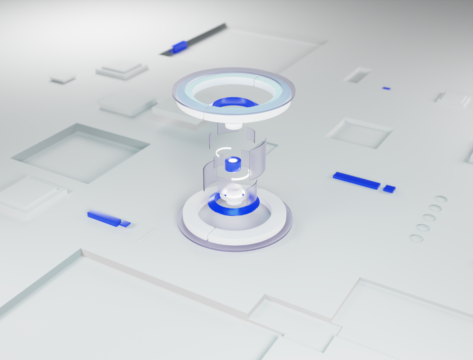 3d art - Mini Technology by Din Ashkenazi on Dribbble