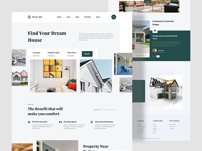 Browse thousands of Real Estate Websites images for design inspiration ...