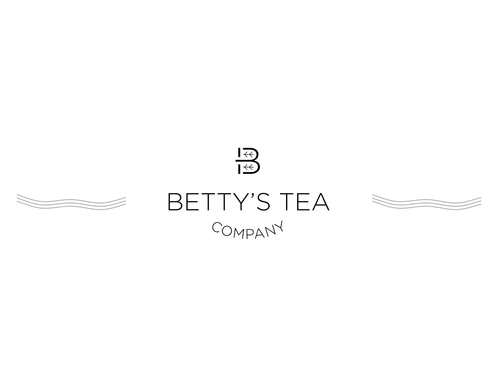 Logo Design Betty's Tea by Martin Andonov on Dribbble