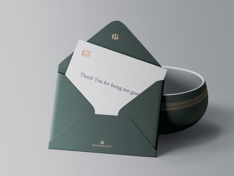 Identity design Grand Hotel Sofia by Martin Andonov on Dribbble