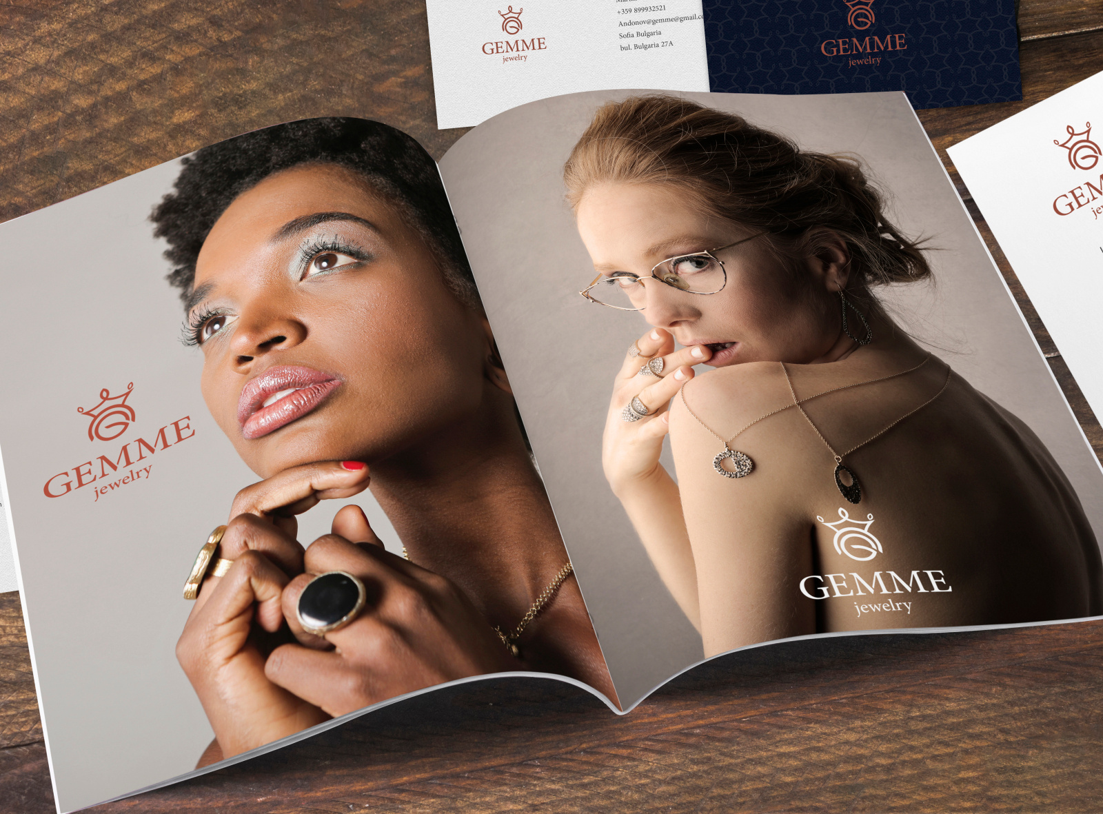 Jewelry Brand Identity and Logo by Martin Andonov on Dribbble