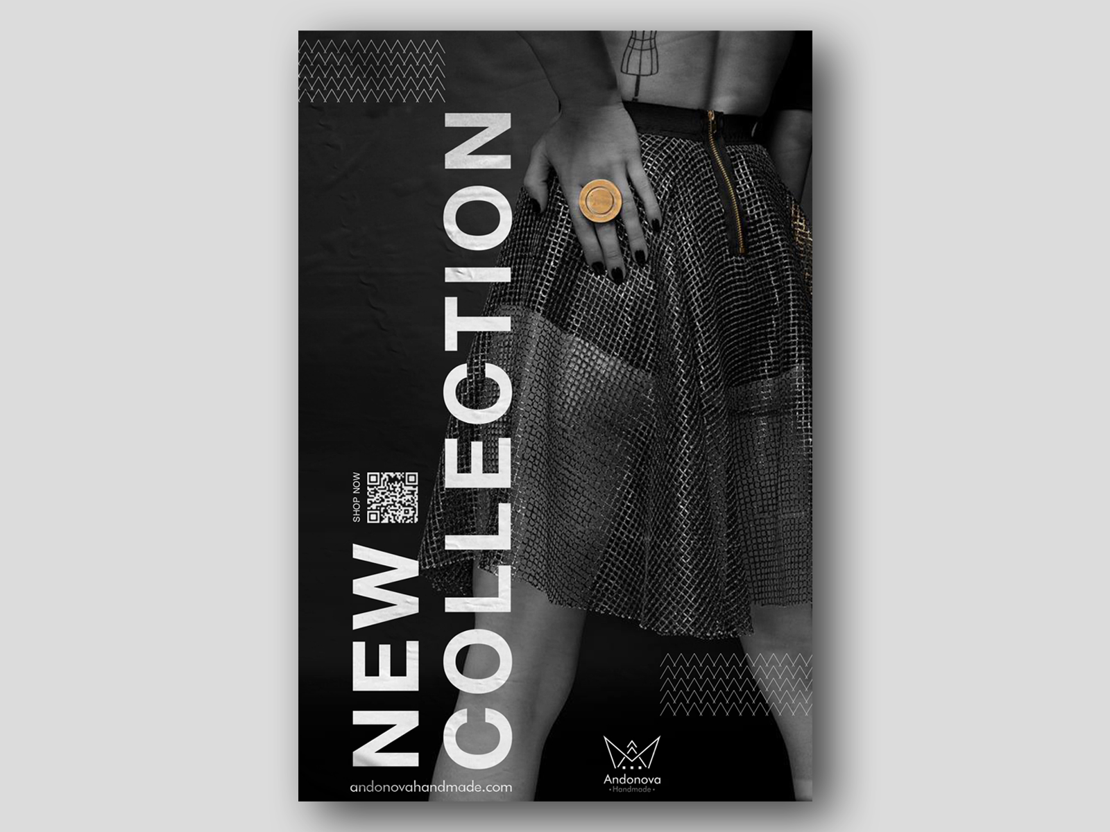 Poster Design Fashion Brand by Martin Andonov on Dribbble