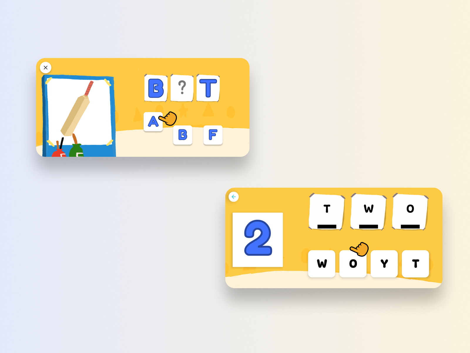 Game for Word Completion by Jose Paul on Dribbble