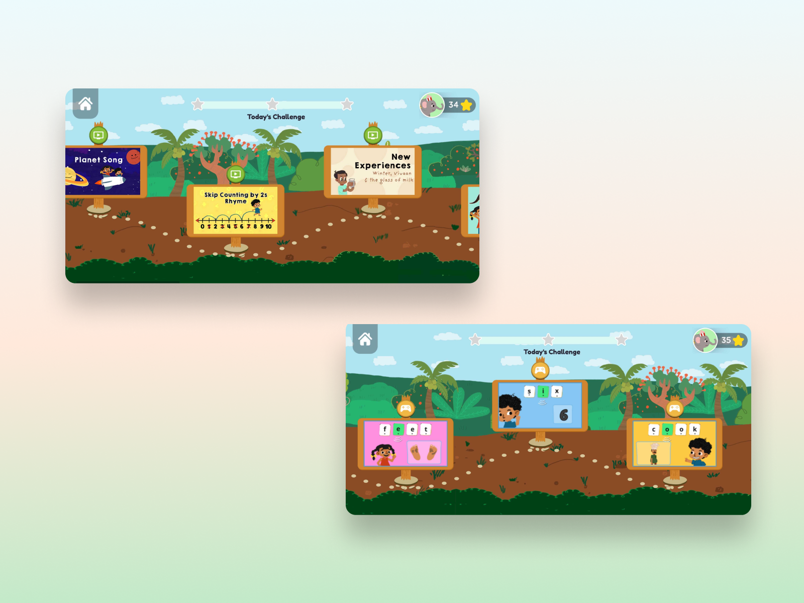 Daily Challenges Screen by Jose Paul on Dribbble