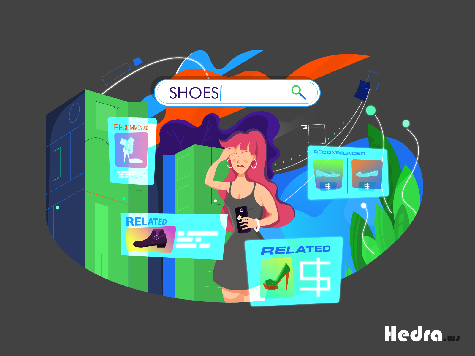 Privado Web illustrations - Non-personalized Ads by Vojin Dautovic on ...