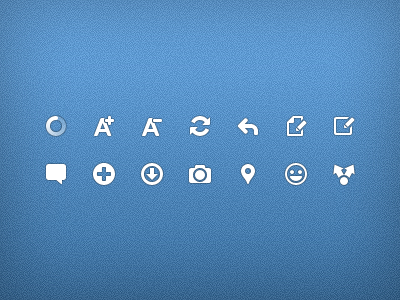 Android Actionbar Icons by Ashung Hung on Dribbble