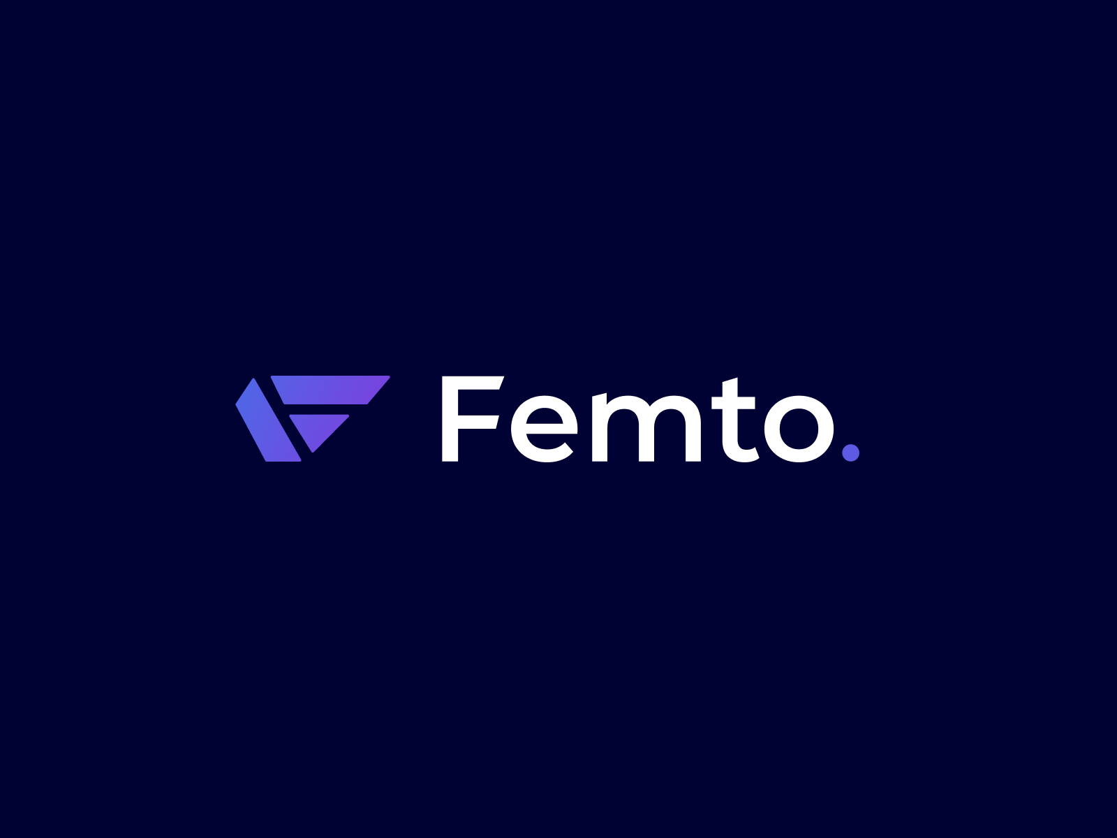Femto logo by Raj Singh on Dribbble