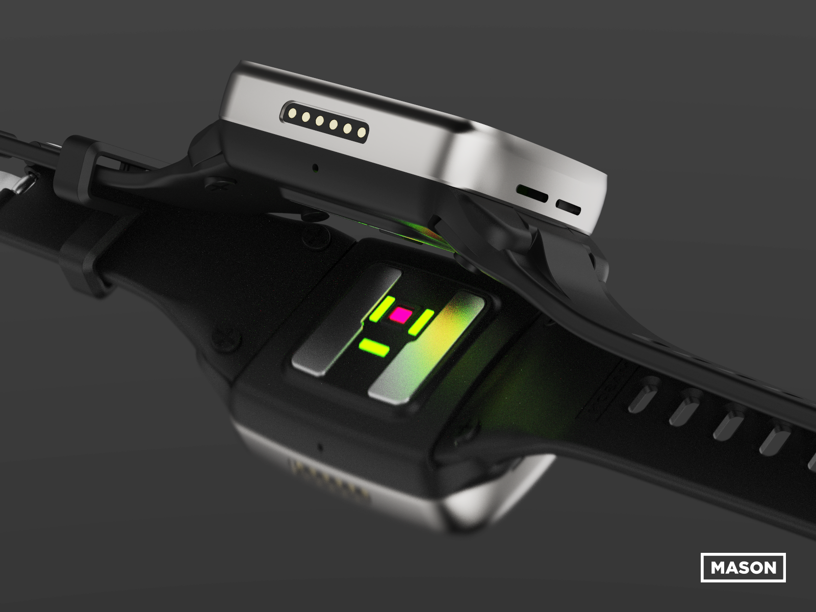 Mason Smartwatch | A4100 Keyshot Render by Mason on Dribbble