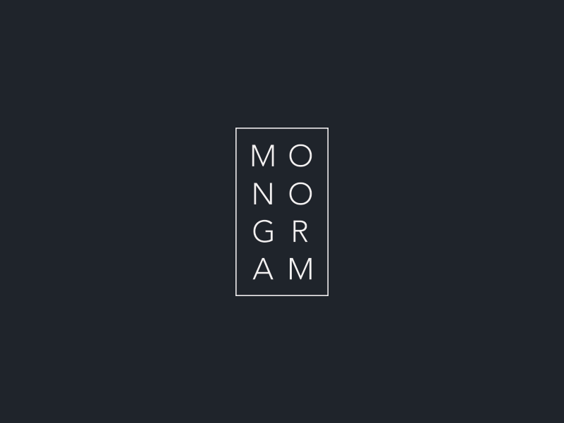 MONOGRAM I by Ade Imronn on Dribbble