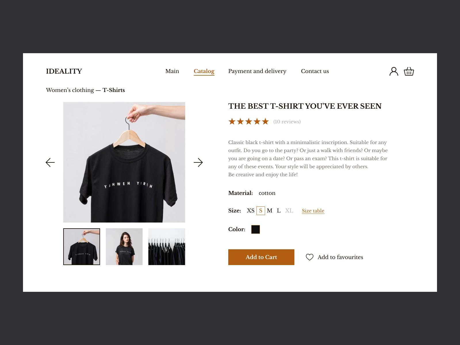 Online store | Product card by Natalia on Dribbble