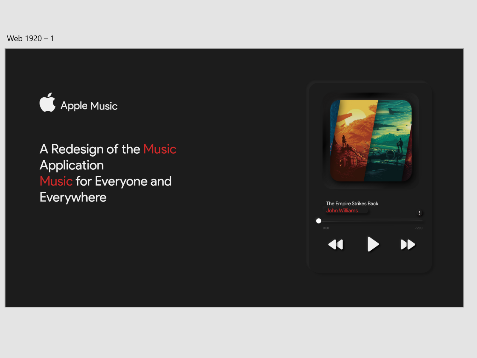Apple Music Redesign by Sam Cheriyan on Dribbble
