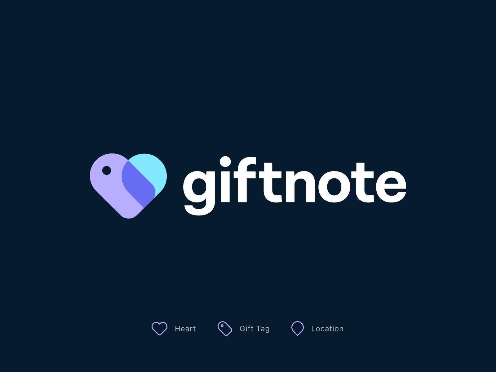 giftnote logo by Danny Shaw on Dribbble