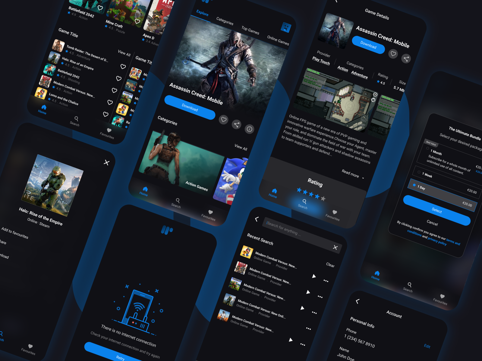 Muddle Games Mobile App UI Design by Ahmed Selim on Dribbble
