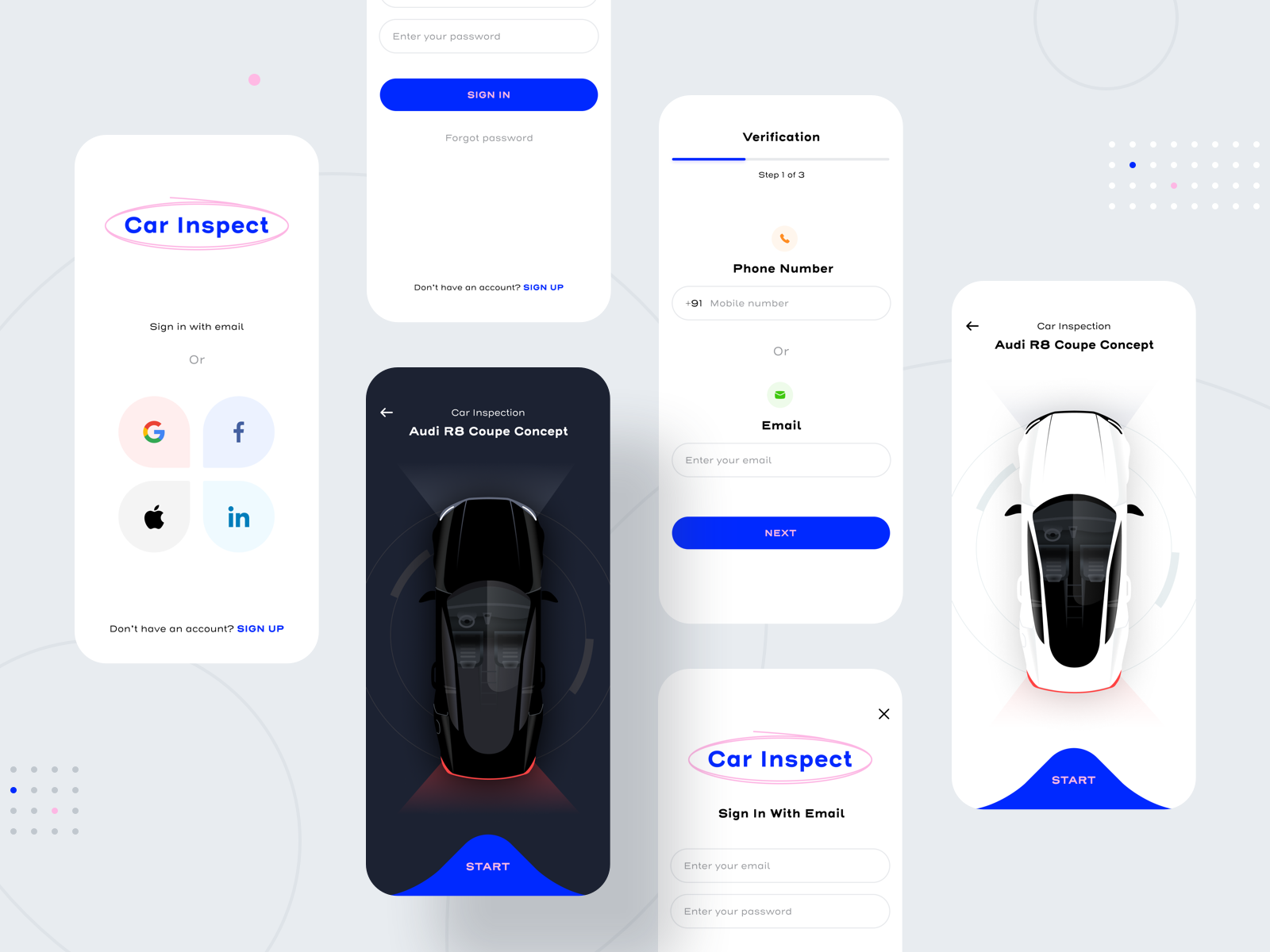 Car Inspect App Prototype by Prakhar Neel Sharma on Dribbble