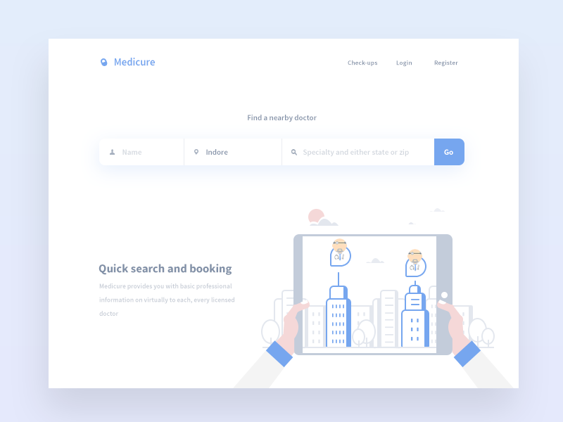Medicure Web element by Prakhar Neel Sharma on Dribbble