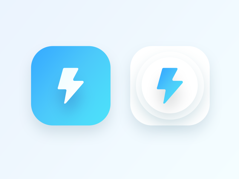bolt app icon for an android application (WIP) by Prakhar Neel Sharma ...