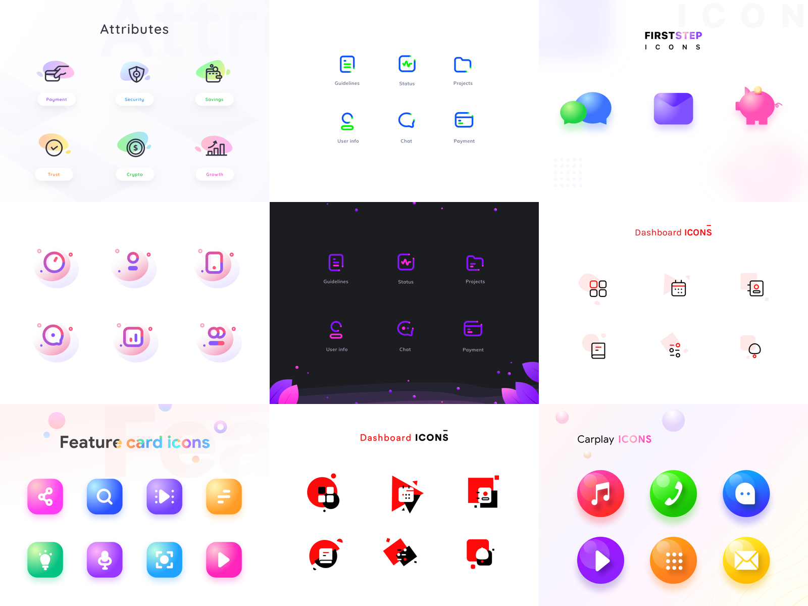 2019 Icons { Part I } by Prakhar Neel Sharma on Dribbble