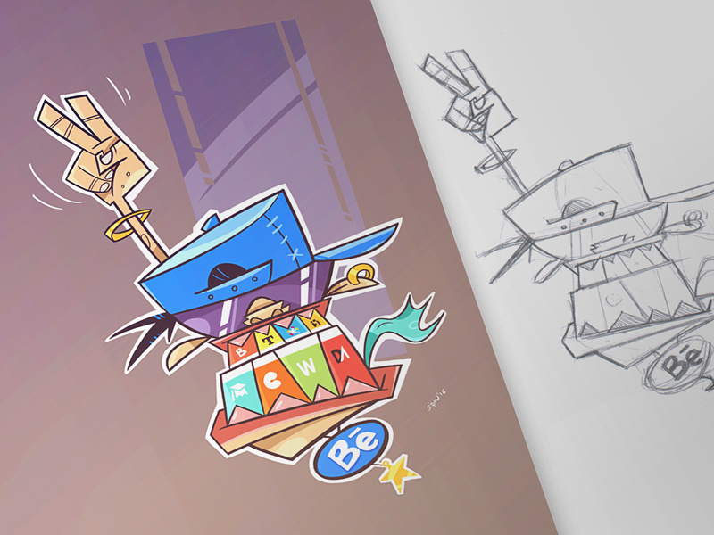 Be Creative by spovv on Dribbble