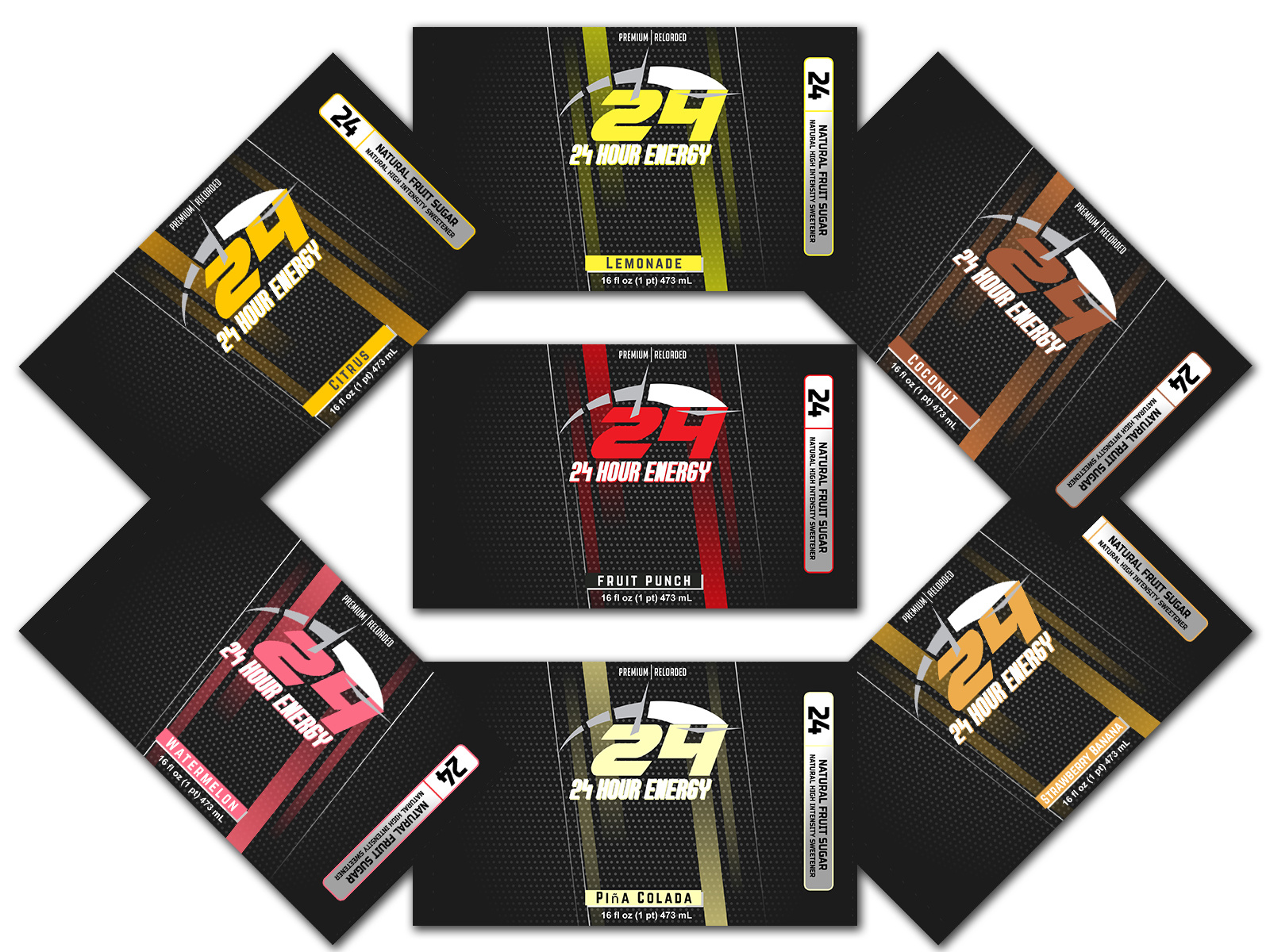 24 Hour Energy Can by Brush Ross on Dribbble