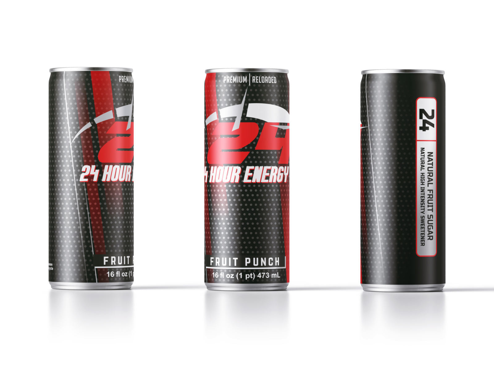 24 Hour Energy Can by Brush Ross on Dribbble
