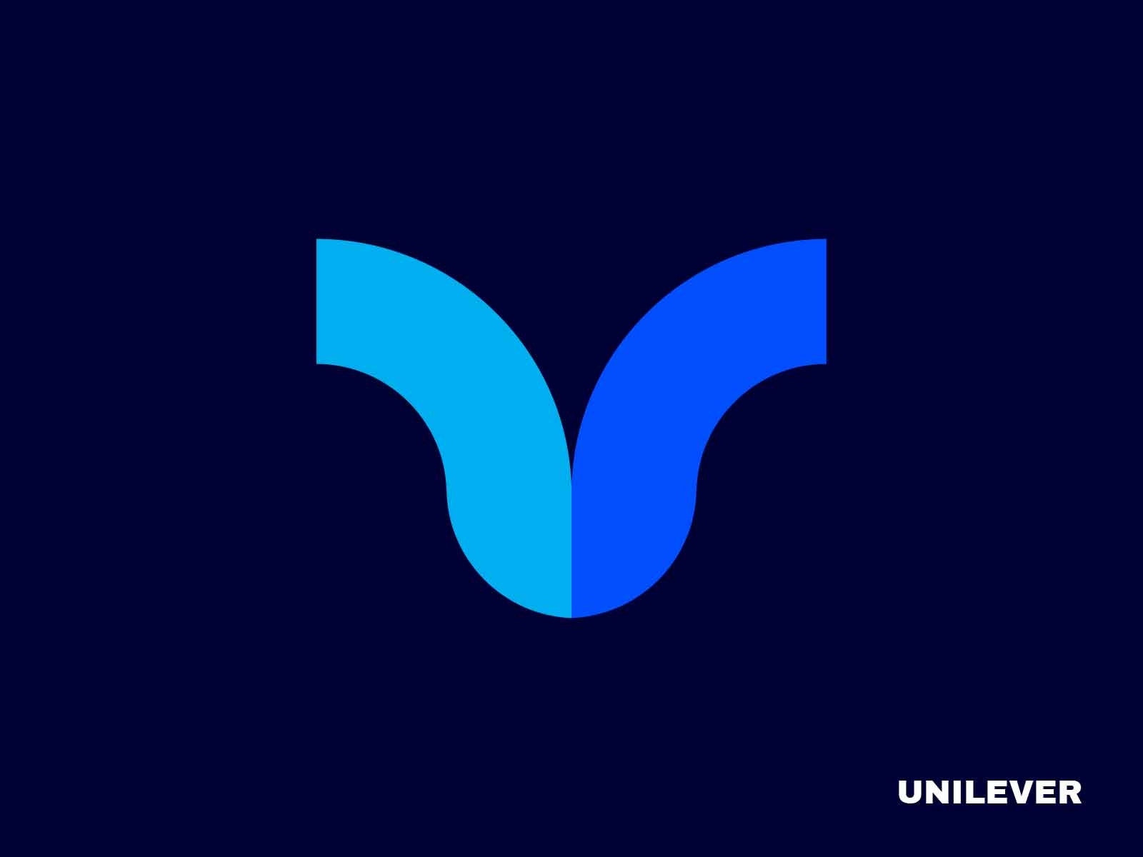 Unilever logo design (Letter U) by Shihab | Logo designer on Dribbble