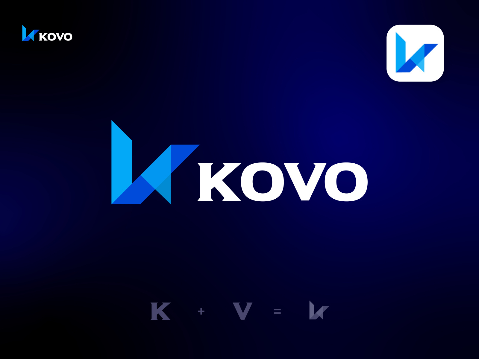 Kovo Logo Branding design by Shihab | Logo designer on Dribbble