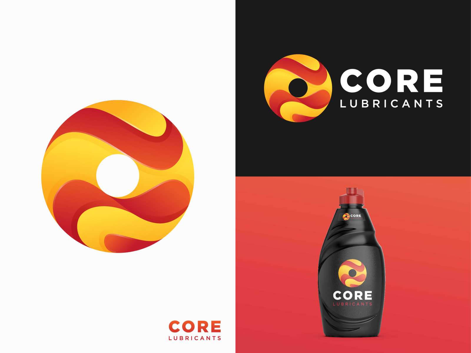 Lubricants logo by Sobuj Hasan on Dribbble