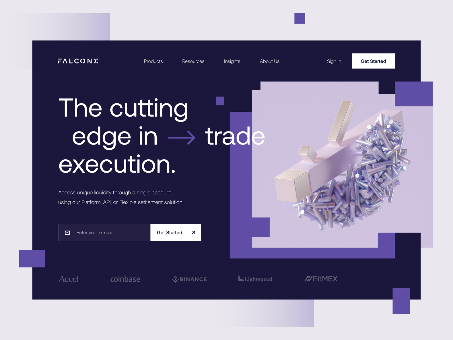 FalconX - Trading Platform by Daria Khimych on Dribbble