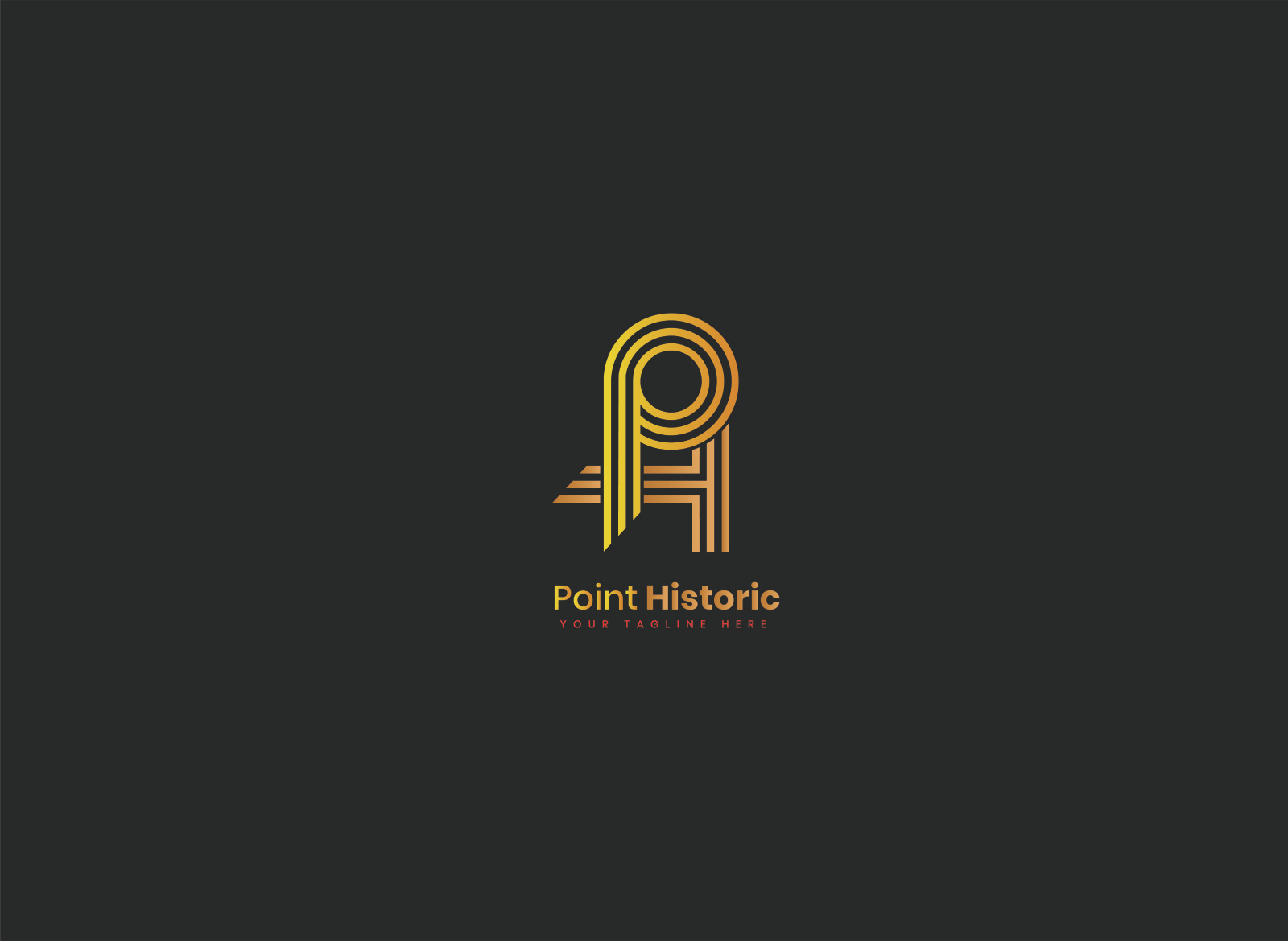 Point Historic Logo by Visual Today on Dribbble