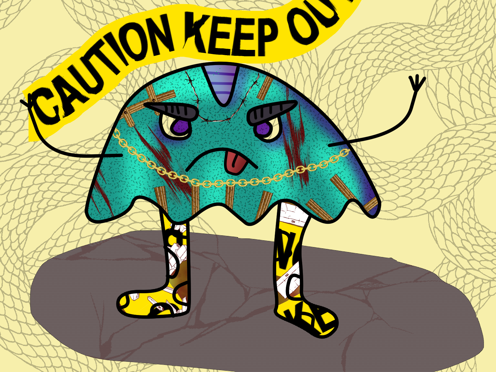 Keep out by Jakub Mach on Dribbble