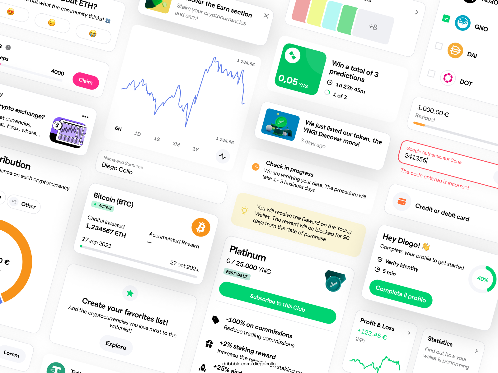 Design System // Young Platform by Diego Collo on Dribbble