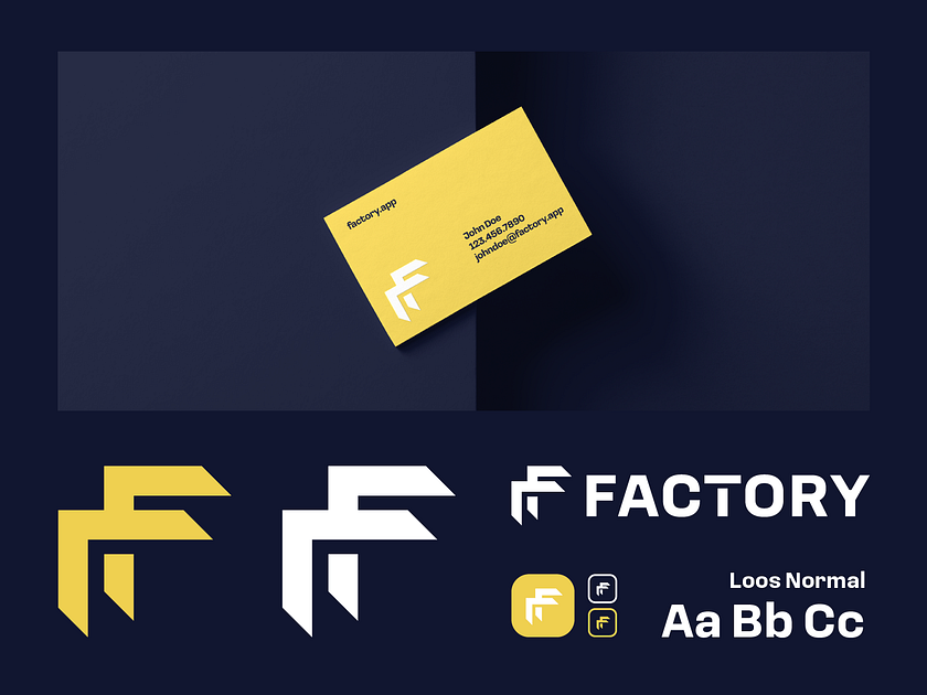 Factory Logo Redesign by Tuell Design on Dribbble