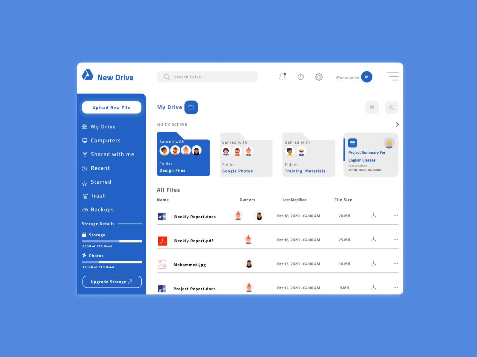 Drive design by Mohamed on Dribbble