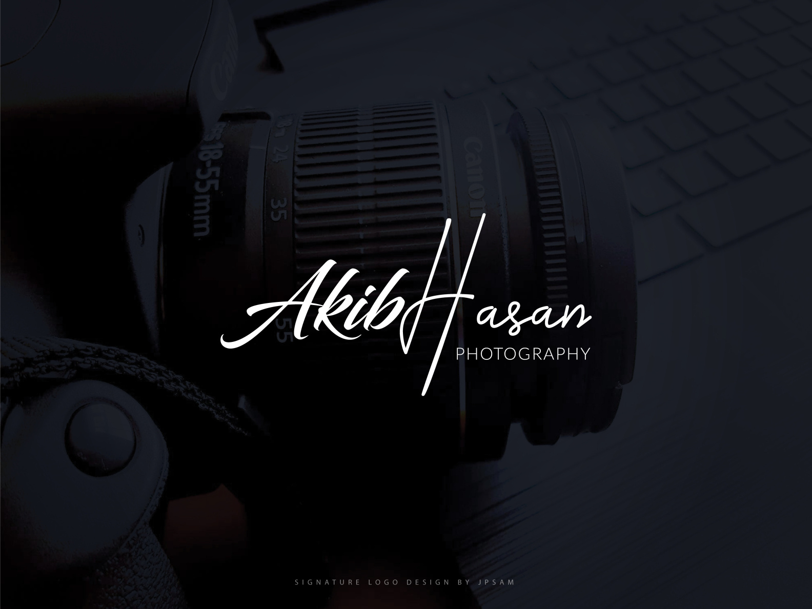 Signature logo design for a Photographer by Asraful Hoque | jpsam on ...
