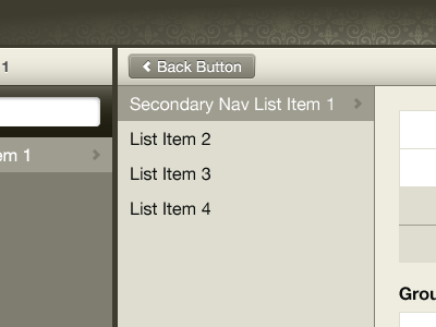 screen design by Rick Moore on Dribbble