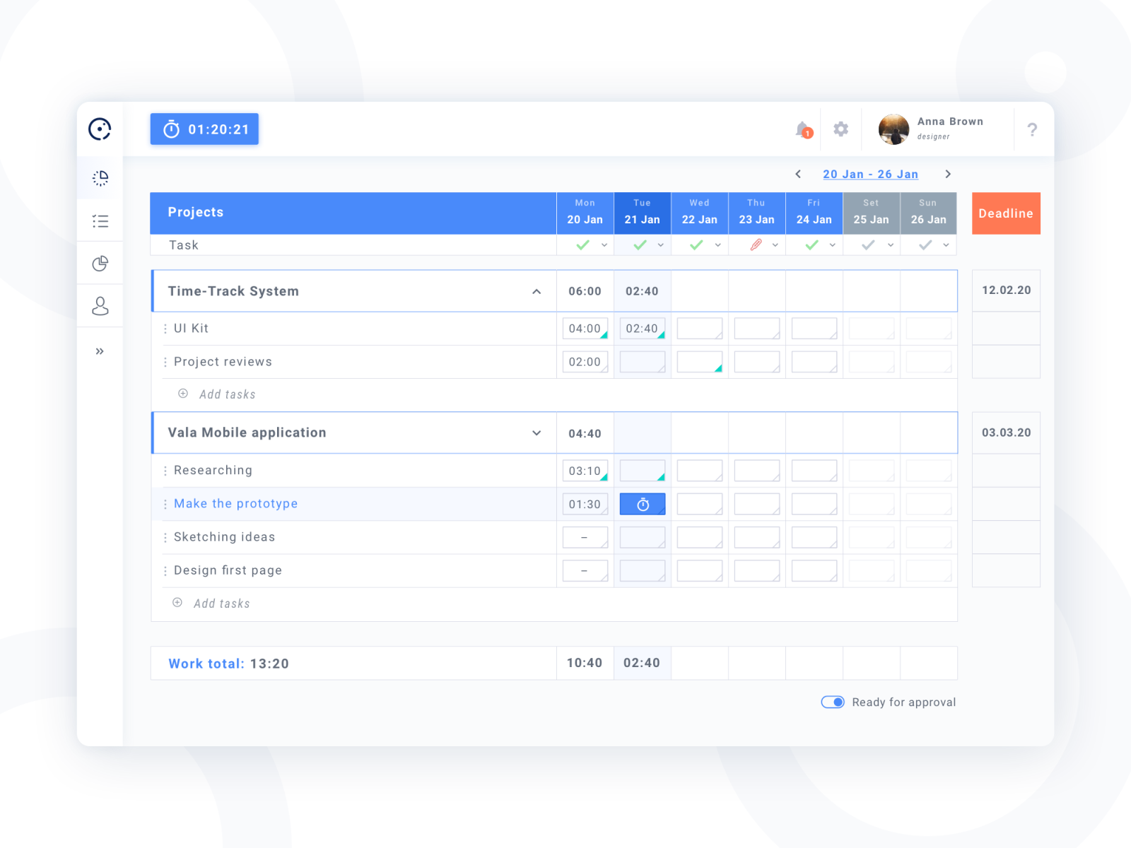 Time Machine by Yojji on Dribbble