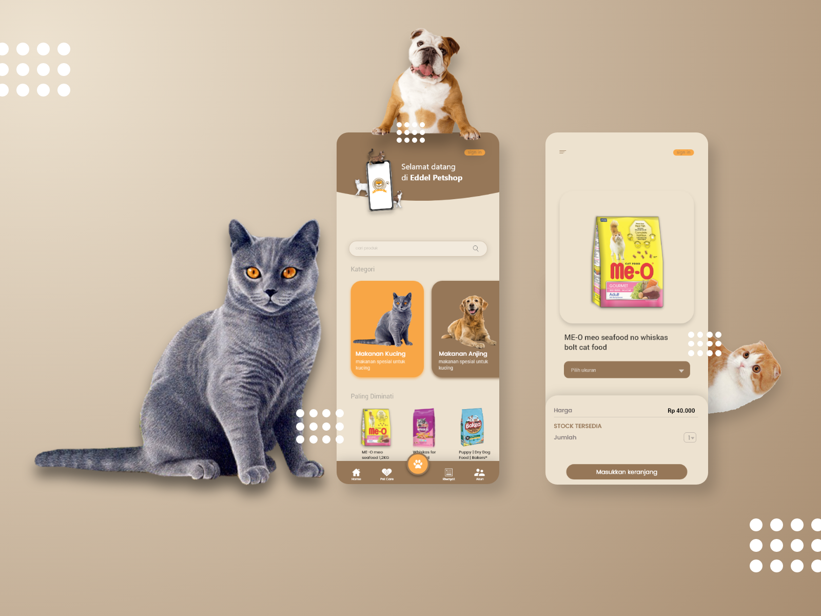 Pet Shop App by Aditya Raka on Dribbble