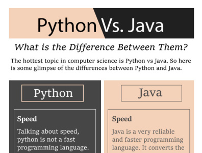 Python Vs. Java: What is the Difference Between Them? by Ruth on Dribbble