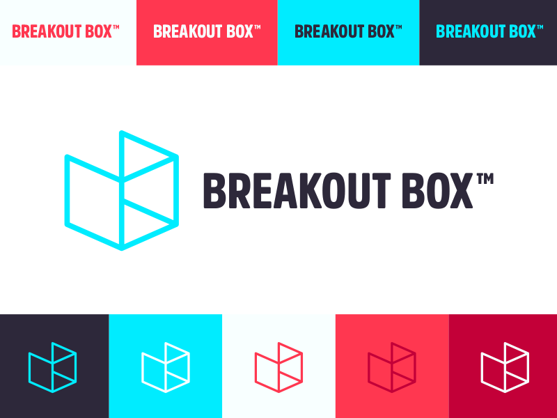 Branding | "Breakout Box Part 3" by Rocky Roark on Dribbble