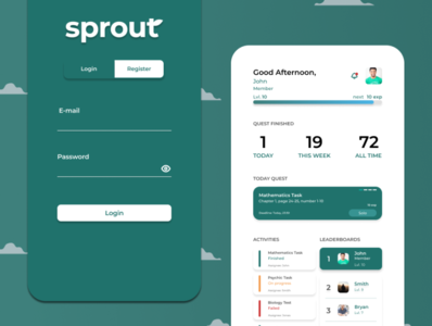 Sprout Mobile by Edbert on Dribbble