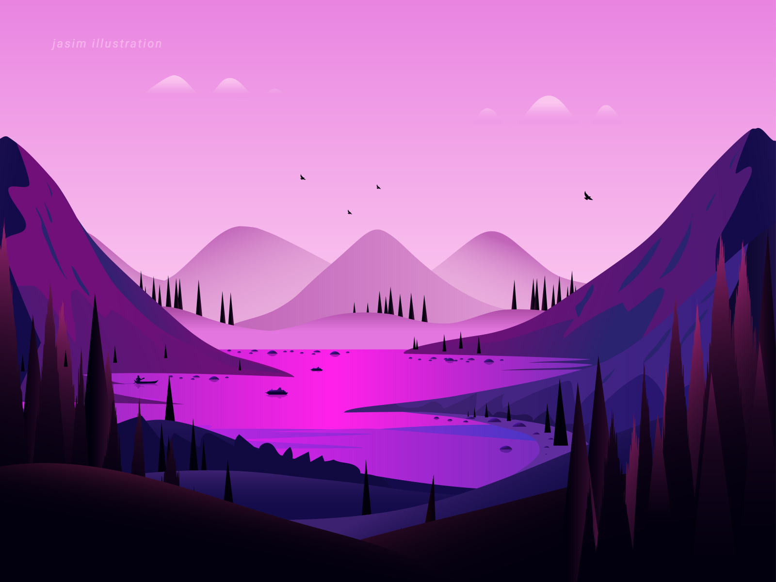 Landscapes by Jasim on Dribbble