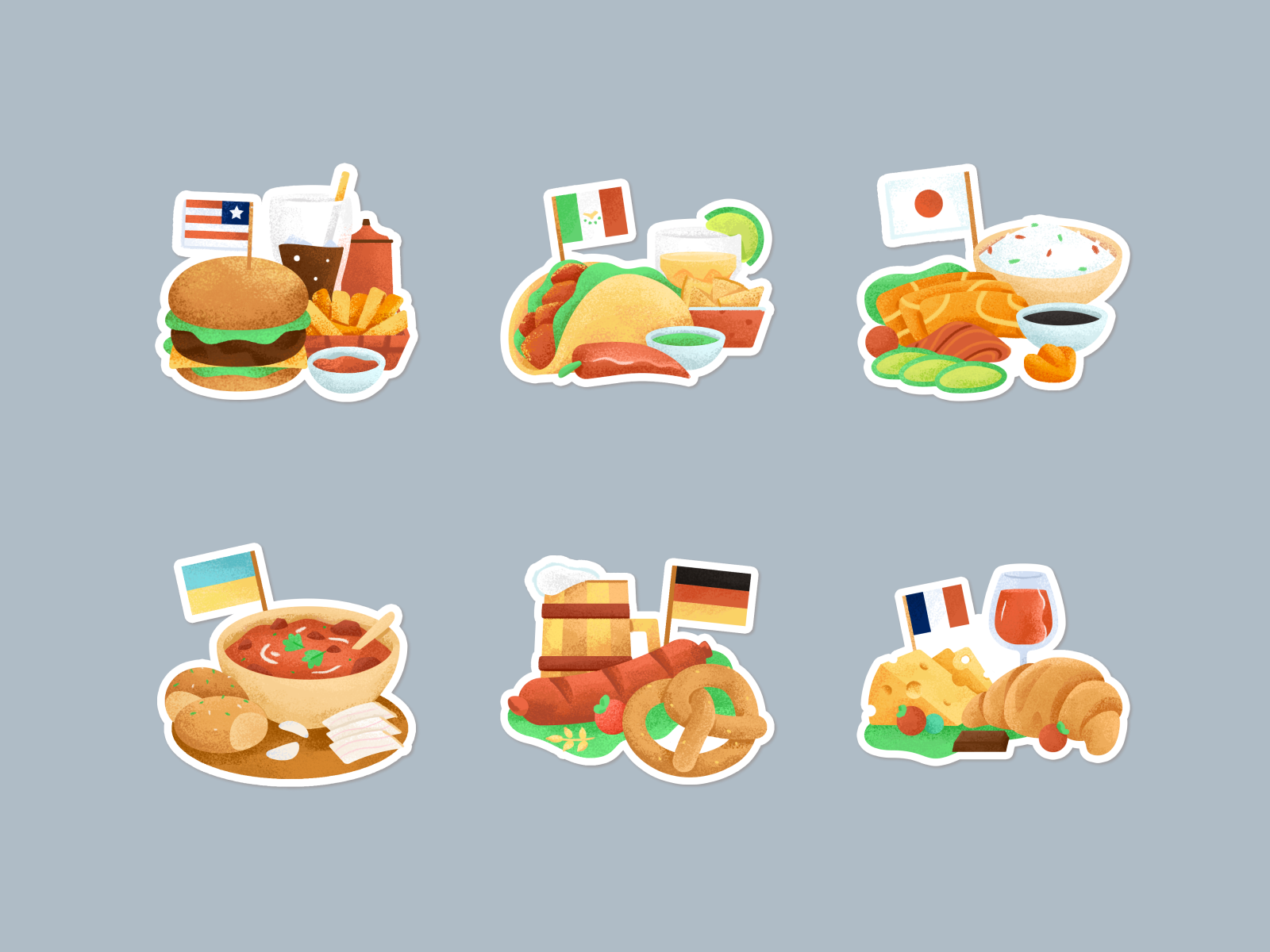 Delicious Masterpieces - Icons Pack by Halo Branding for HALO LAB on ...