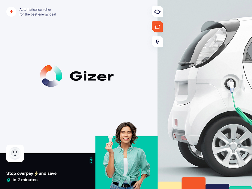 Gizer Branding by Halo Branding for Halo Lab 🇺🇦 on Dribbble