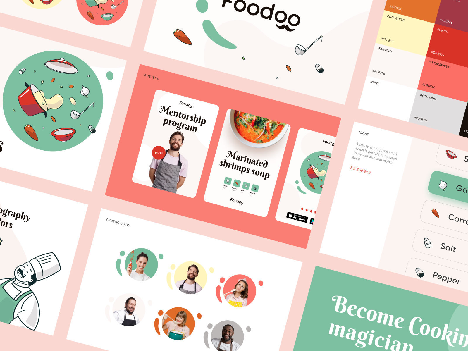 Foodoo Branding by Halo Branding for HALO LAB on Dribbble