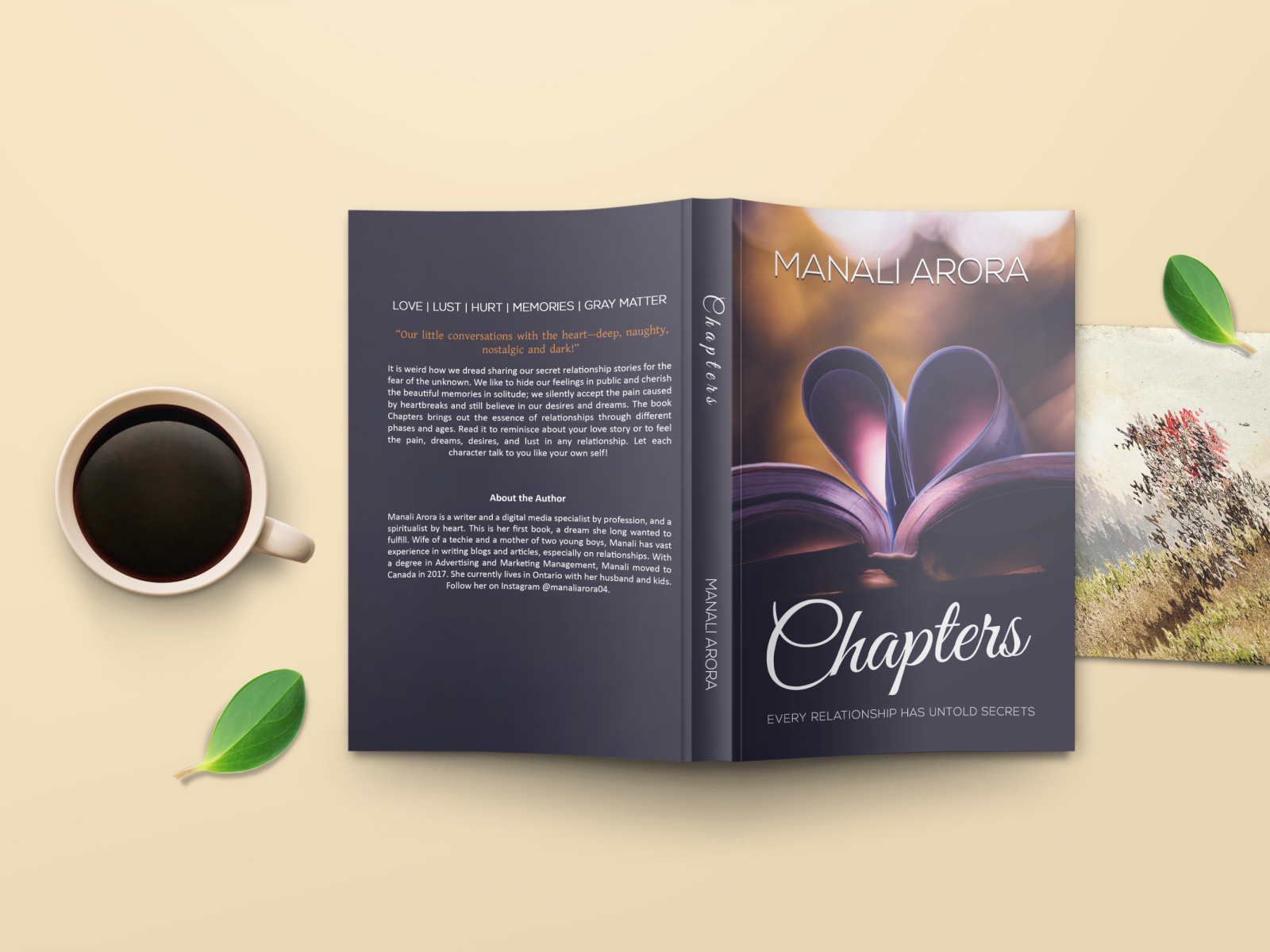 Chapters book cover by Arfin Mehedi on Dribbble
