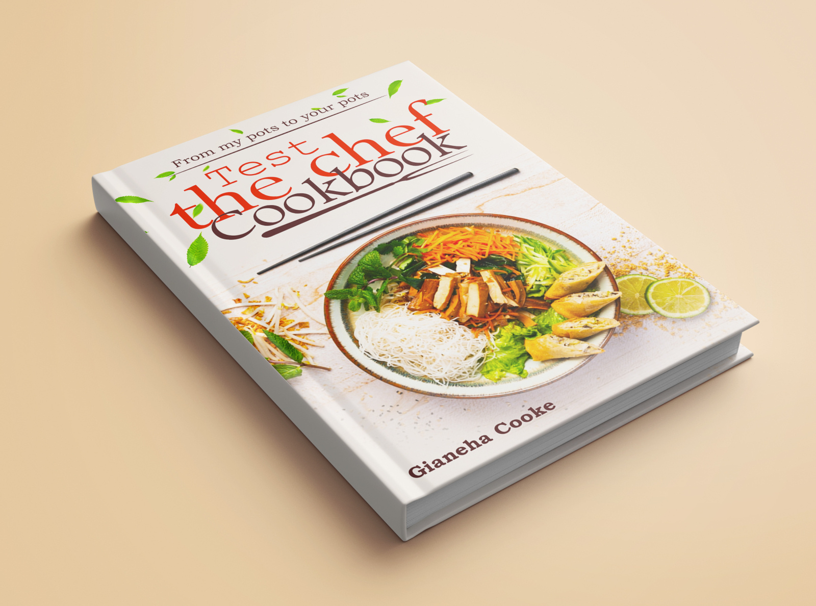 Cookbook Cover - Recipe book cover by Arfin Mehedi on Dribbble
