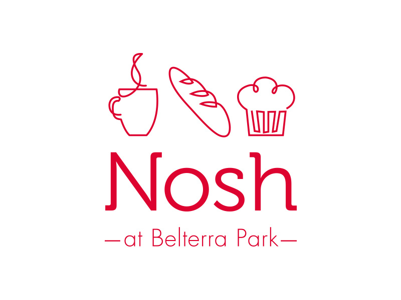 Nosh logo by Wes Keeton on Dribbble