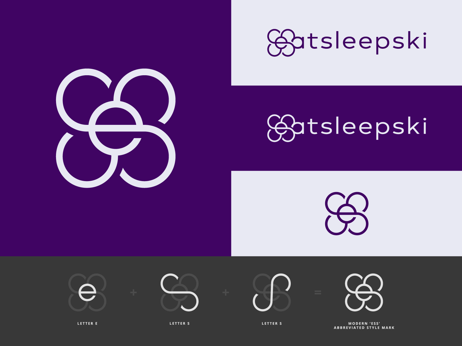 ESS Monogram Logo Design Concept by Edward Penna on Dribbble
